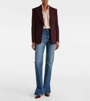 Chloé Wool Gabardine Blazer