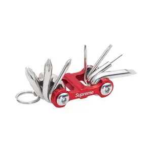 Supreme X Chibi Rib Screwdriver Keychain - Red