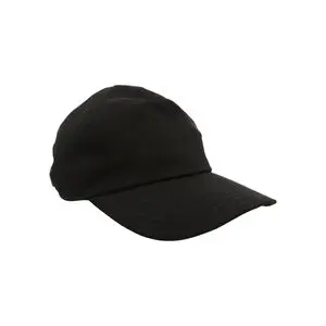 Alexander McQueen Oversized Embroidered Baseball Cap - Black