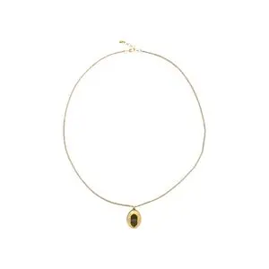 Alexander McQueen Faceted Pendant Necklace - Gold