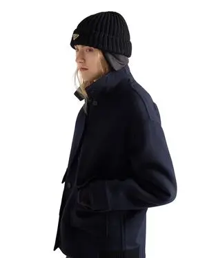 Prada Re-nylon And Knit Cap