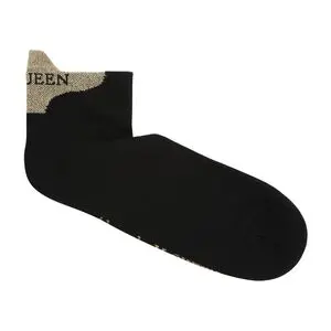 Alexander McQueen Signature Knit Socks - Black