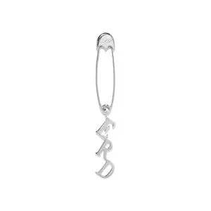 Enfants Riches Déprimés Charm Safety Pin Earring - Silver