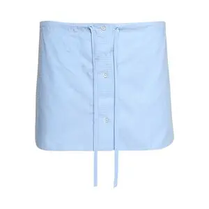 Alexander Wang Hotfix Drawstring Mini Skort - Blue