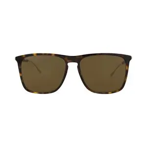 Gucci Square-frame Recycled Acetate Sunglasses - Brown