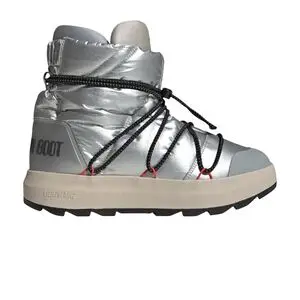 Adidas Silver Tone Boots For Men