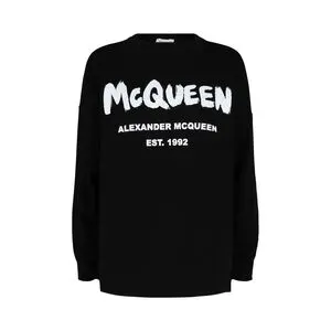 Alexander Mcqueen Cuffed Sweatshirts Hoodies For Women
