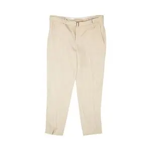 Bottega Veneta Woven Straight Pants 'bone - White