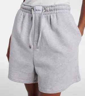 Attico Cotton Shorts - Grey