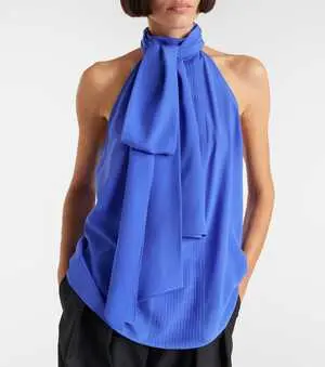 TOM FORD Silk Top - Blue