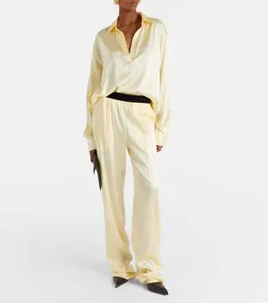 TOM FORD Silk-blend Top