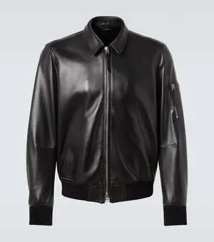 TOM FORD Leather Blouson Jacket