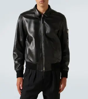 TOM FORD Leather Blouson Jacket