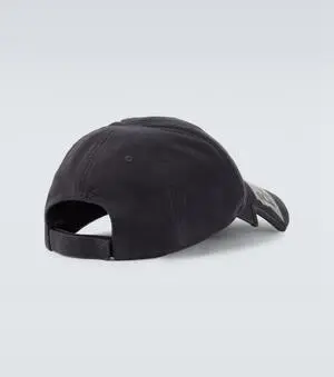 Balenciaga Masking Tape Cotton Drill Baseball Cap