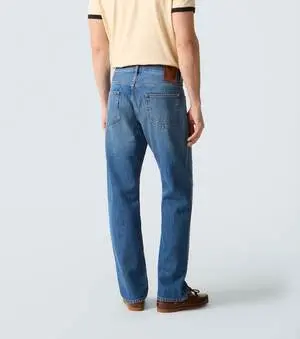 Valentino Garavani Mid-rise Straight Jeans