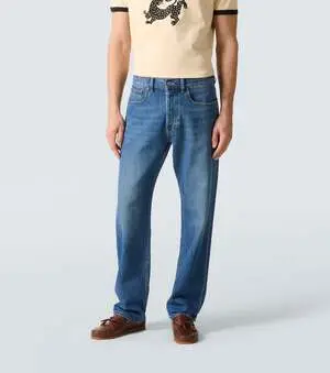 Valentino Garavani Mid-rise Straight Jeans
