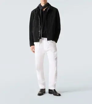TOM FORD Cotton Polo Shirt - Black