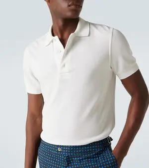 TOM FORD Jersey Polo Shirt - White