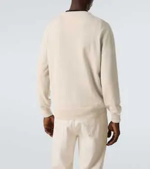 Brunello Cucinelli Cashmere Crewneck Sweater - Beige