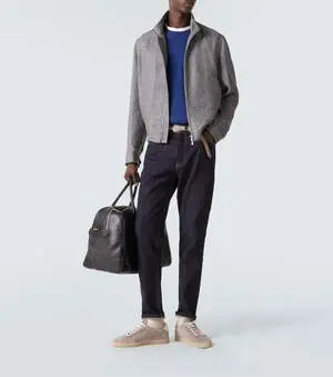Brunello Cucinelli Cotton Sweater - Blue