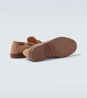 Brunello Cucinelli Suede Loafers