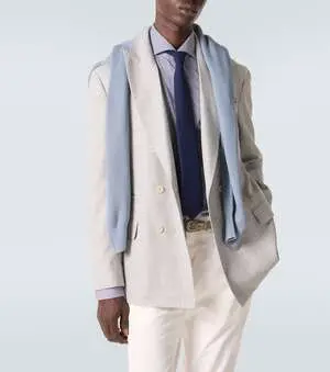 Brunello Cucinelli Cotton Poplin Shirt - Grey