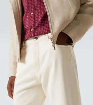 Brunello Cucinelli Mid-rise Straight Jeans