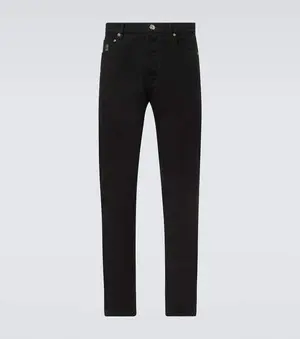 Brunello Cucinelli Mid-rise Straight Jeans - Black