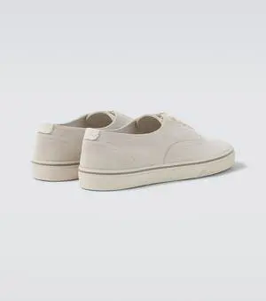 Brunello Cucinelli Suede Sneakers - Grey