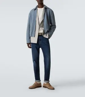 Brunello Cucinelli Mid-rise Slim Jeans - Blue