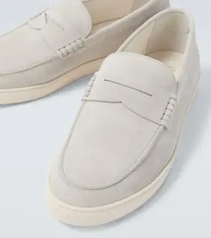 Brunello Cucinelli Suede Slip-on Sneakers