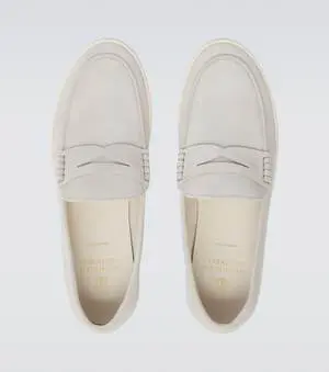 Brunello Cucinelli Suede Slip-on Sneakers