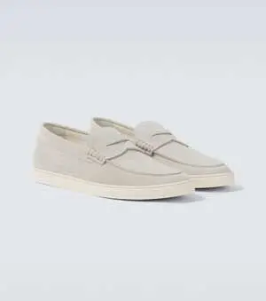 Brunello Cucinelli Suede Slip-on Sneakers
