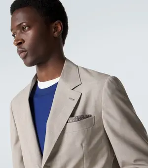 Brunello Cucinelli Silk Pocket Square
