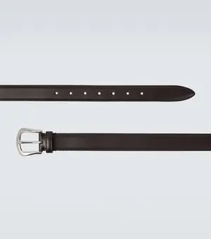 Brunello Cucinelli Leather Belt - Brown