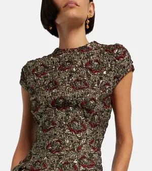 Simkhai Elowen Jacquard Minidress