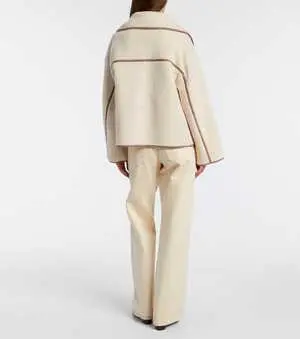 Varley Romane Fleece Jacket - White