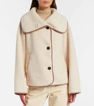 Varley Romane Fleece Jacket - White