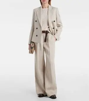 Brunello Cucinelli Linen And Cotton Blazer