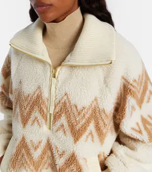 Varley Hendrik Jacquard Teddy Jacket