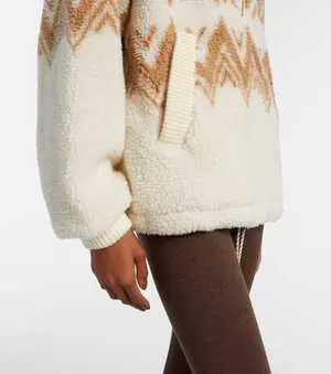 Varley Hendrik Jacquard Teddy Jacket