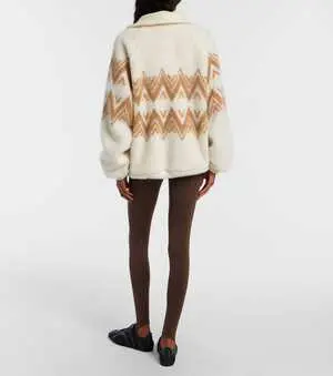 Varley Hendrik Jacquard Teddy Jacket