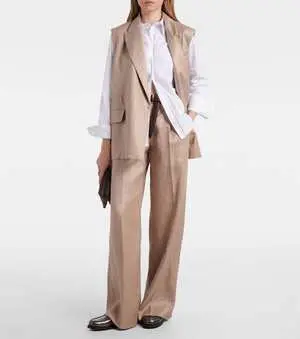 Brunello Cucinelli Monili Cotton-blend Poplin Shirt