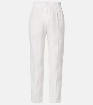 Brunello Cucinelli Mid-rise Straight Pants - White