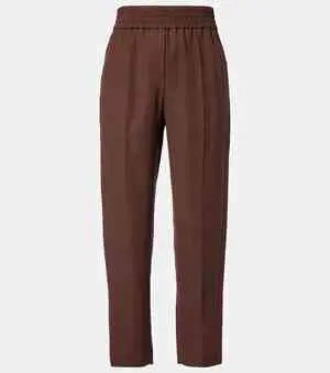 Brunello Cucinelli Mid-rise Straight Pants