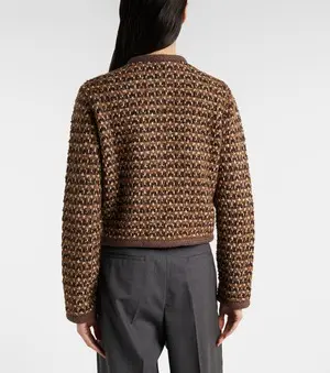 Altuzarra Conroy Tweed Jacket - Brown