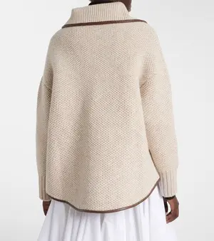Altuzarra Llewellyn Knitted Wool Jacket - Beige