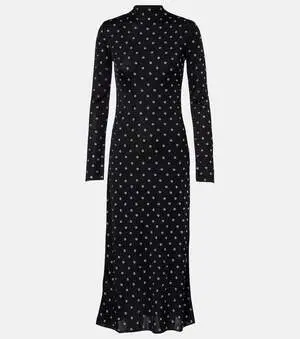 Altuzarra Studded Jersey Maxi Dress