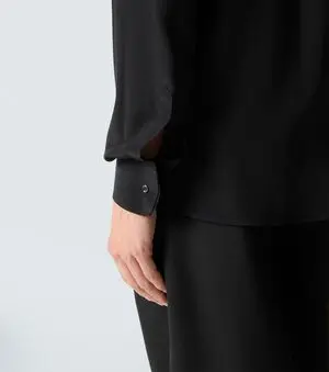 Dolce & Gabbana Silk Crepe De Chine Shirt