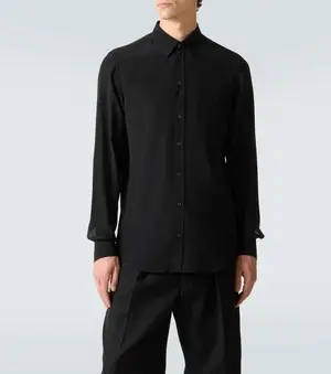 Dolce & Gabbana Silk Crepe De Chine Shirt